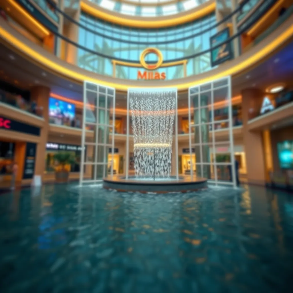 Discovering the Dubai Mall Waterfall: Location and Importance