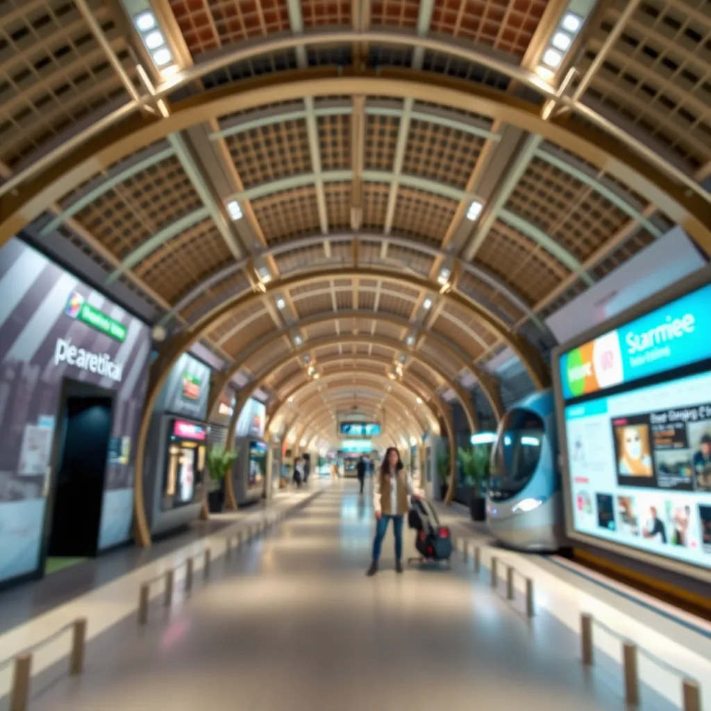 The Garden Metro Station: A Key Hub in Dubai's Transit System