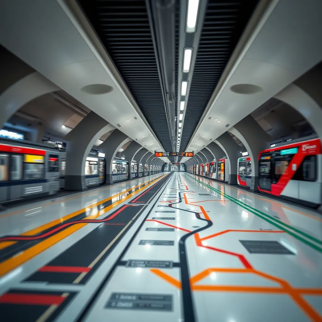 Exploring Dubai's Metro Red and Green Line Map
